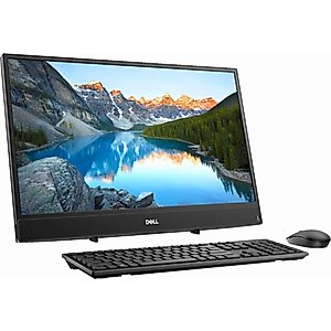 Dell New 2018 23.8" FHD Widescreen LED Touchscreen All-in-One (AIO) High Performance Computer PC, AMD A9-9425 3.1GHz up to 3.7GHz, 8GB DDR4, 1TB HDD, USB 3.1, WiFi, Bluetooth, Windows 10, Black