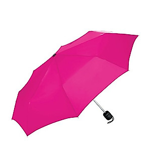 ShedRain Umbrellas Rain Essentials Manual Compact, Hot Pink, One Size