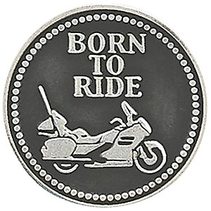 Cathedral Art PT616 Born to Ride Motorcycle Pocket Token, 1-Inch