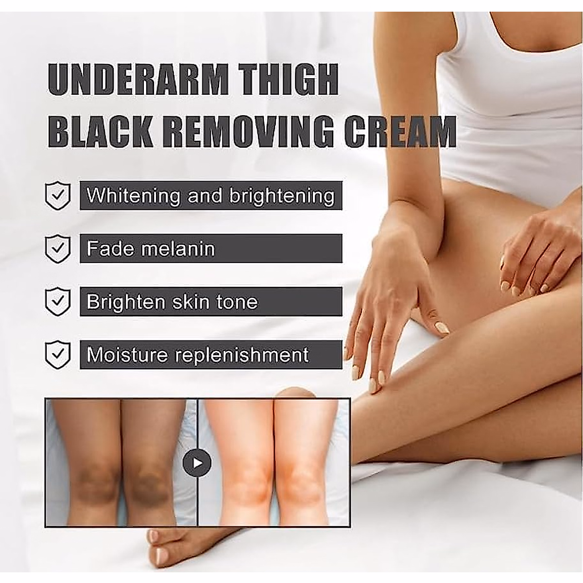 Snow Bleach Cream, Snow Bleaching, Snow Bleach Cream For Private Part Underarm Whiten (1 PCS)