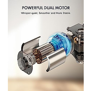 FLEXISPOT Pro Bamboo 3 Stages Dual Motor 60x30 Inch Electric Standing Desk Bamboo Contour Whole-Piece Board Height Adjustable Desk Electric Stand Up Desk (White Frame + Bamboo Curved Desktop)