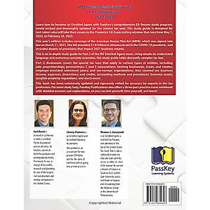 PassKey Learning Systems EA Review Part 2 Businesses Enrolled Agent Study Guide, May 1, 2022-February 28, 2023 Testing Cycle (PassKey EA Exam Review May 1, 2022-February 28, 2023 Testing Cycle)