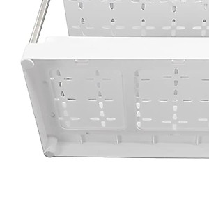 Otufan Under Sink Countertop Organizer, Abs Pull-Out Single-Layer Under Sink Countertop Organizer Storage Organizer for Kitchen Bathroom Cosmetic Storage(#2)
