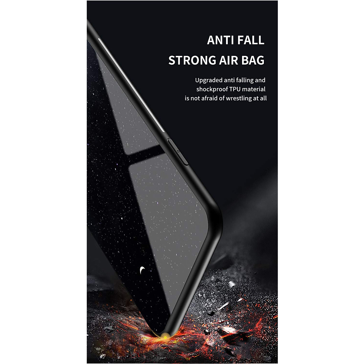 IVY Tempered Glass Starry Sky Case for Oppo Reno2 Z Case - B