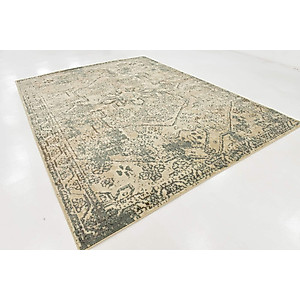Unique Loom Tuareg Collection Area Rug - Sandstorm (9'x 12' 2" Rectangle, Multi/ Gray)
