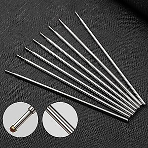 COHEALI 20pcs Tattoo Skin Marking Pen - Purple Skin Marker Skin Surfer Pen Tattoo Pen Cores Refill for Tattoo Tool Kit