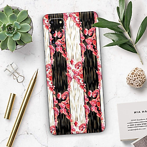 DesignSkinz Karamfila Watercolo Poppies V6 Protective Vinyl Decal Wrap Skin Cover Compatible with The Samsung Galaxy S20 (Screen Trim & Back Glass Skin)