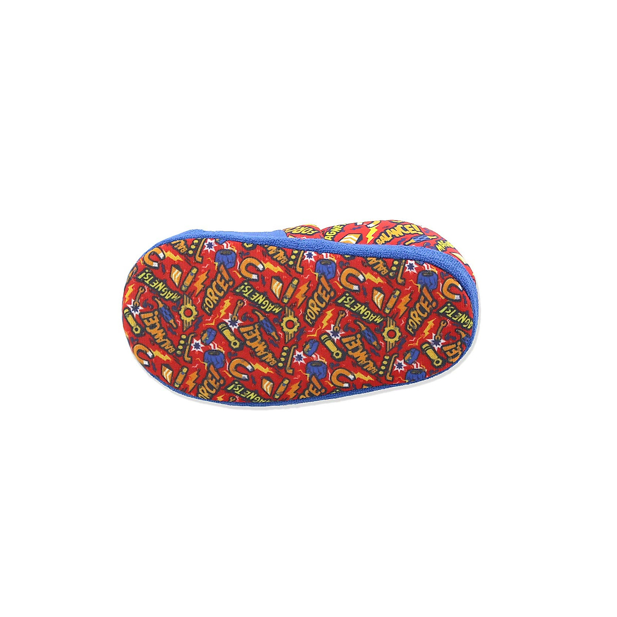 Blaze and The Monster Machines Boys Toddler Plush Aline Slippers (11-12 M US Little Kid, Red/Blue)