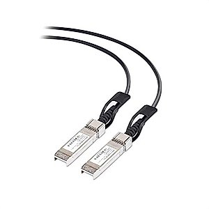 Cable Matters 10Gbps DAC Twinax SFP Cable 2m / 6.6ft (SFP+ Cable), 10GBASE-CU Passive Direct Attach Copper Twinax SFP Cable, Compatible with Cisco, Ubiquiti, Huawei, Netgear, & Supermicro Devices