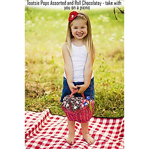 Tootsie Pops Assorted 6 Flavors and Roll Chocolatey - 2 LB, Peanut Free, Gluten Free Original, Allergy Friendly, Chocolate Mini Midgees, Individually Wrapped Party Candy