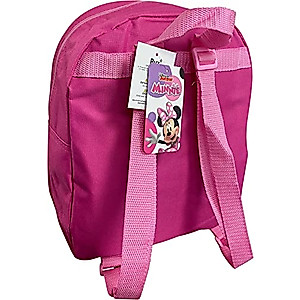 Ruz Minnie Mouse Toddler Girl 12 Inch Mini Backpack (Pink)
