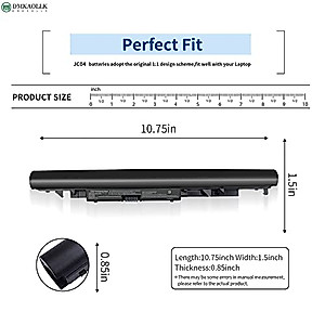 DMKAOLLK 919700-850 JC03 JC04 Laptop Battery for HP 15-bs0xx 15-bs1xx 17-bs0xx 17z-ak000 15-bs015dx 15-bs013dx 15- bs115dx 15-bs113dx 17-bs061st Series HSTNN-LB7V HSTNN-DB8E 919701-850 919681-421