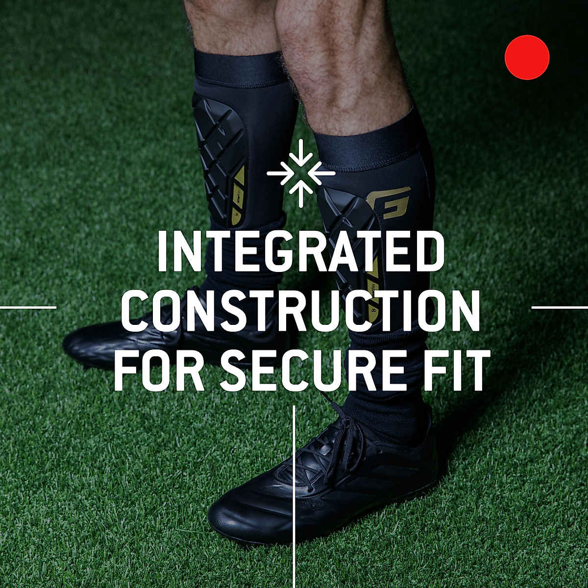 G-Form Pro-S Elite X Shin Guard, Matte Black, Adult Small