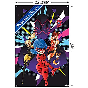 Miraculous - Group Wall Poster with Pushpins
