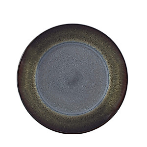 Pfaltzgraff 5237442 Monroe 16-Piece Porcelain Dinnerware Set, Dark Gray (Pack of 16)