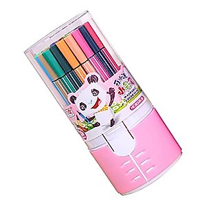 Operitacx 1 Set 24 24 Color Watercolor Pen Paint Brushes Set Gel Pen Set Paint Sets Water Based Acrylic Paint Markers Coloring Books Pen Painting Brush Pen Painting Pen Washable Water-Based