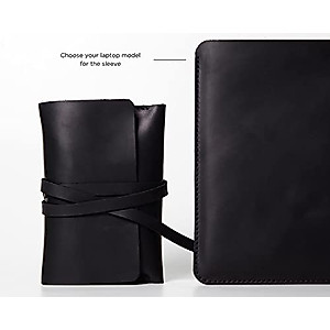 Laptop Sleeve Case & Cord Organizer Bag, Cable Tech Accessories Pouch, Charger Case, MacBook Pro 13 / Air M2 Case (MacBook Pro 13" 2016-2021 // Air 13” 2018-2021, Black)