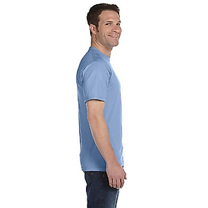 Hanes 5.2 oz., 50/50 ComfortBlend EcoSmart T-Shirt, Large, LIGHT BLUE