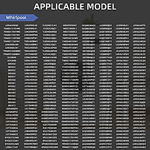 【Upgraded】W10724237 279838 Dryer Heating Element for Whirlpool Maytag Centennial Kenmore 70 80 Series Roper Amana 3403585 Wed4815ew1 Ned4655ew1 Medc215ew1 medx655dw1