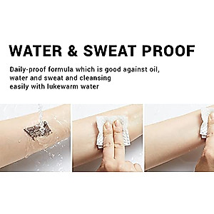 GIVERNY Milchak Sensitive Mascara #Black - Smudge Proof Voluminous Mascara with Microfiber Brush, Waterproof Lengthening & Thickening Mascara for a Long-lasting Eye Makeup, 0.1 fl.oz.