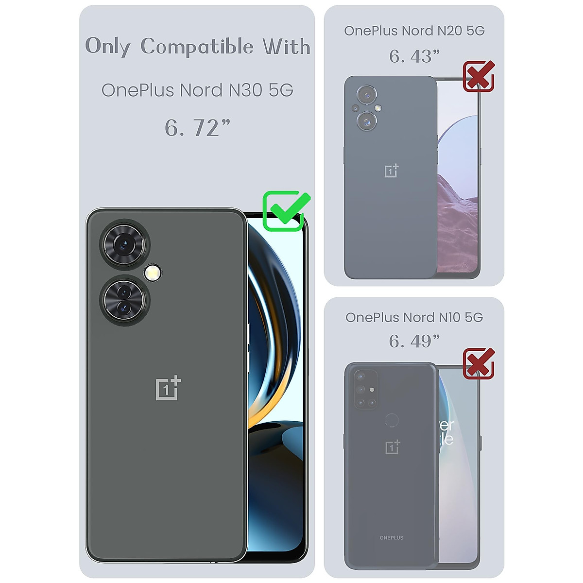 Yucenx for Oneplus Nord n30 5G Case, Girls Women Florals Liquid Silicone Phone Case, Shockproof Anti-Scratch Soft Protection Case with Screen Protectors for OnePlus Nord N30 5G (Black)