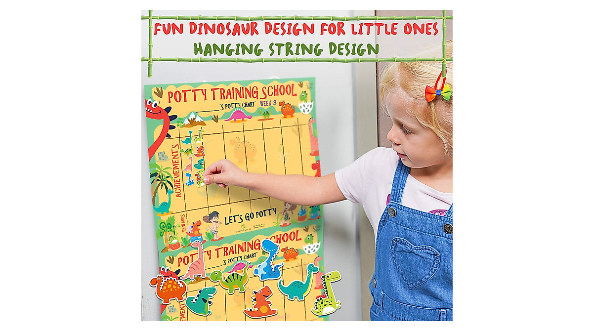 ATHENA FUTURES Potty Training Chart for Kids - Fun Rewards