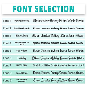 Personalized 3D Name Plate Compatible with Owala Water Bottle 24oz 32oz 40oz | 100 Color Options, 12 Font Options | Custom Name Plate Freesip Topper