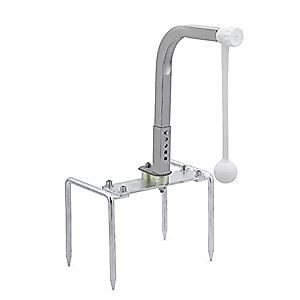 PGM Golf Swing Trainer - 2.0 Golf Training Equipment with 5 Adjustable Height - Pure Path Golf Swing Practice Mat Training Aid - Golf Swing and Hitting Trainer for Indoor Outdoor Home