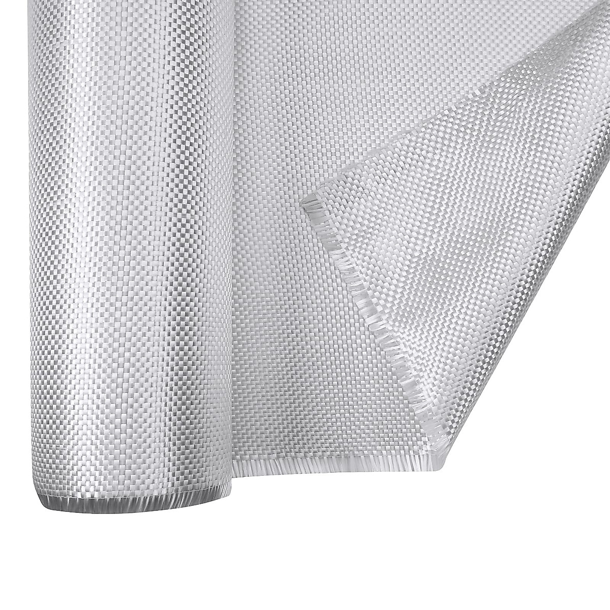 Bubujia Premium Select Heavy Weight 30 Oz. Fiberglass Fabric Cloth Mesh，39 inch x 5 Yards， Fiberglass Mat Material Roll Woven Roving for Boat Pool Tub Shower Repair (19.5 Sq.Ft. ）