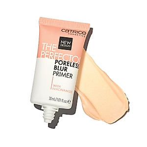 Catrice | The Perfector Poreless Blur Primer | Pore & Fine Line Refining Make Up Base with Niacinamide | Vegan & Cruelty Free | Made Without Gluten, Oil, Parabens, Phthalates, Microplastics & Alcohol.