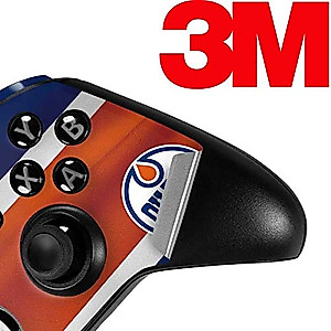 Skinit Decal Gaming Skin compatible with Xbox One Elite Controller - Officially Licensed NHL Edmonton Oilers Jersey Design