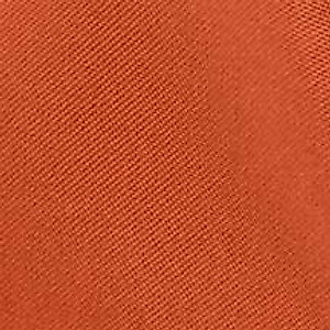 TableLinensforLess 17"x17" Polyester Cloth Napkins, Set of 6 (Burnt Orange) | Easy-Care, No-Iron Finish, Superior Color Retention, Machine Washable