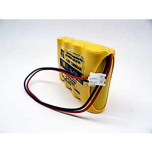 2pc UNITECH D-A1200BT, SL026-139 Emergency Light Battery 4.8V 1.2Ah