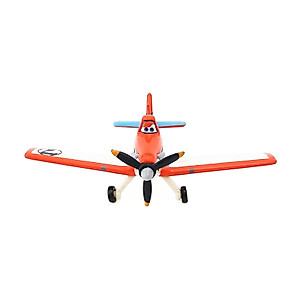 Planes Fire and Rescue：No.7 Dusty Crophopper new 1:55 Metal Diecast Educational Toys Planes Model
