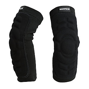 Bodyprox Elbow Protection Pads 1 Pair (Large), Elbow Guard Sleeve