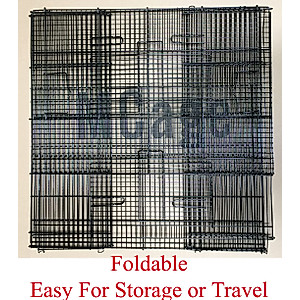 Large 30" Lx18 Wx24 H First Home Multi-Level Habitat Rat Mouse Guinea Pig Chew Free Metal Cage for Exotics Small Animal Critters