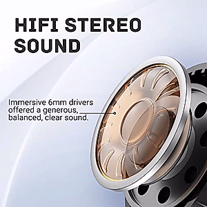 for Samsung Galaxy Z Flip3 Wireless Earbuds Bluetooth Headphones 48hrs Play Back Sport Earphones with LED Display Over-Ear Buds with Earhooks Built-in Mic - Black