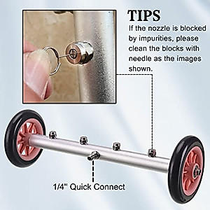 JOEJET Pressure Washer Undercarriage Cleaner, 16 Inch Under Car Washer, Undercarriage Cleaner with Straight Extension Wand and Wash Mitt, 4000 PSI