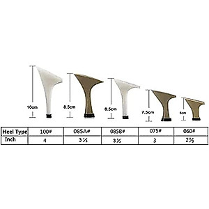 YKXLM Women Rhinestone Ballroom Dance Shoes Latin Salsa Performance Dance Shoes,Model YCL522-10,Black,8 US