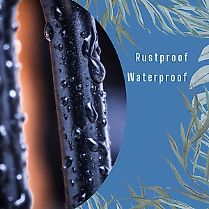 Shower Caddy Bathroom Organizers and Storage, Tile Shower Organizer 5 Pack Bathroom Set | No Drilling Bathroom Shelves | Shower Storage Organizer Stainless Steel With Large Capacity (Set of 5), Black