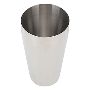 Qcwwy Mixing Cup, Coffee Milk Frother Cup Multipurpose Coffee Frothing Cup, Large Capacity Proof Metal Milk Steaming Pitcher Milkshake Cup for Tea Beverage Drinking 750ml,