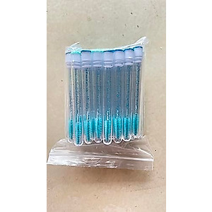 80 Pcs Mascara Wand Tube Set 40Pcs Empty Mascara Wand Tube 40Pcs Eyelash Brush Mascara Brushes for Women Girls Makeup