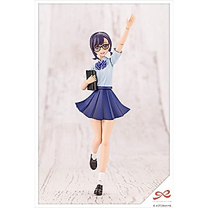 Kotobukiya Sousai Shojo Teien: Koyomi Takanashi (Ryobu High School Summer Clothes) Dreaming Style True Sapphire Plastic Model Kit, Multicolor, (JK026)