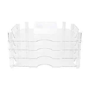 American CraftsStackable 662587 Paper Tray by We R Memory Keepers | 12 x 12-inch, 4 pack