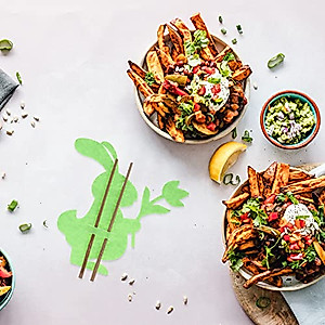 ABOOFAN 8pcs Easter Bunny Utensil Cutlery Holder Pouch Bags Rabbit Silverware Sleeve Fork Spoon Pocket Easter Table Decoration for Holiday Spring Easter Party Light Green