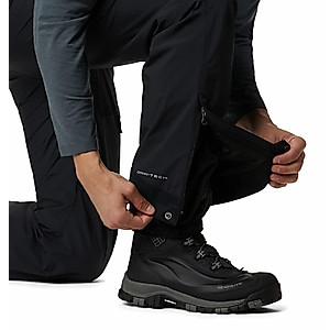 Columbia Men's Powder Stash Pant, Black, 4X x 34L-Big