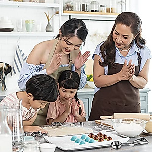 Cookie Scoop Set, Ice Cream Scoop Set with Multiple Size Trigger Small, Medium and Large Stainless Steel Cookie Scoops Set of 3 for Baking, Stainless Steel Cupcake Scoop, Ice Cream Scooper (3Pcak)