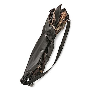 Guide Gear Dual Hub Turkey Hunting Ground Blind, 1-2 Person Tent, Duck, Deer Hunting Gear Equipment Accessories, Mossy Oak Break Up Country, 36"x 36", Mossy Oak Break-Up Country