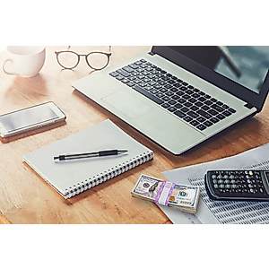 Royal Sovereign $2000 Currency Straps, Violet, 1000 Count (RMCS-2000)