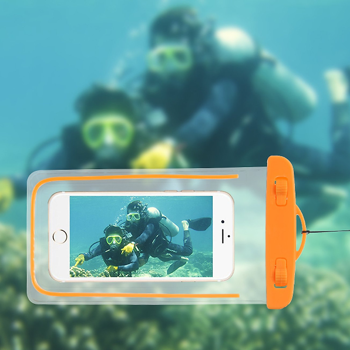 Universal Waterproof Case,iBarbe Cellphone Dry Bag Pouch Compatible with Apple iPhone XR X XS MAX 8 7 6s 6 Plus SE 5s 5c 5, Galaxy s8 s7 s6 edge, Note 5 4, LG G6 G5, diagonal Devices up to 6.5"(black)